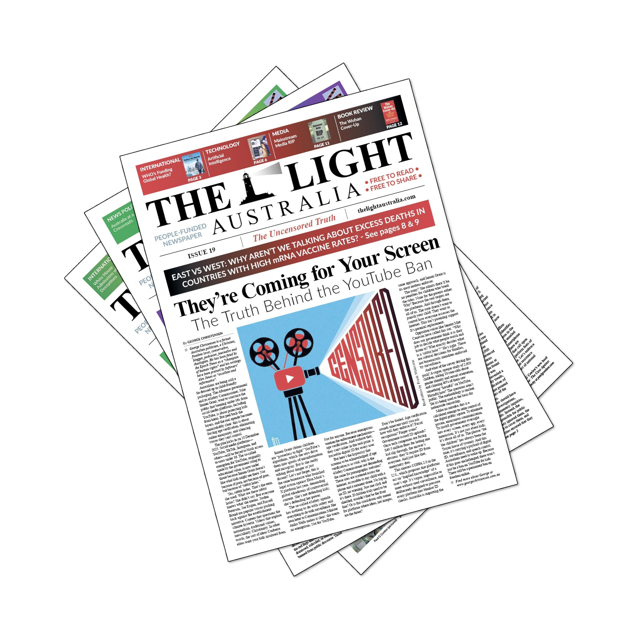 The Light Australia Newspaper – Subscription – Turning Point Australia